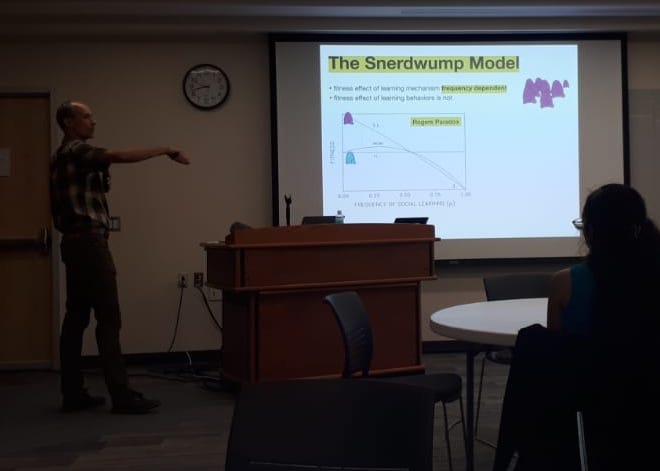 Waring gives invited lecture at Contagion on Complex Social Systems ...